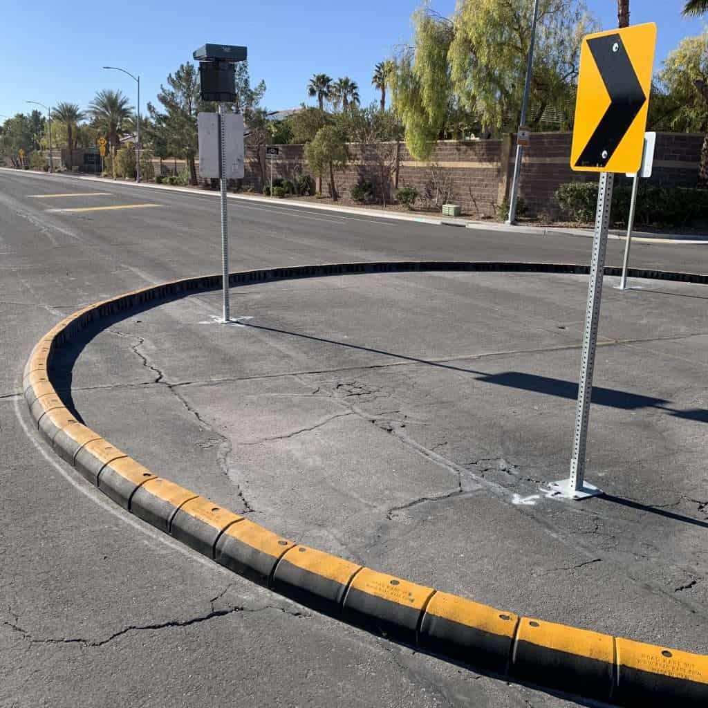 Dirt Road Speed Bumps - RubberForm Recycled Products